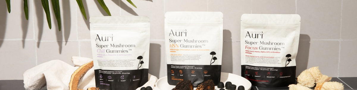 Auri Super Mushroom Gummies Collection | AURI NUTRITION – Auri Nutrition